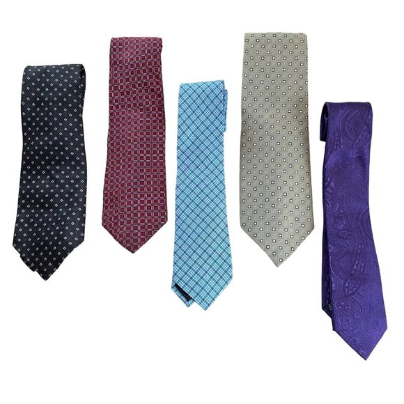 Multiples | Accessories | Lot Of 5 Neck Ties | Poshmark